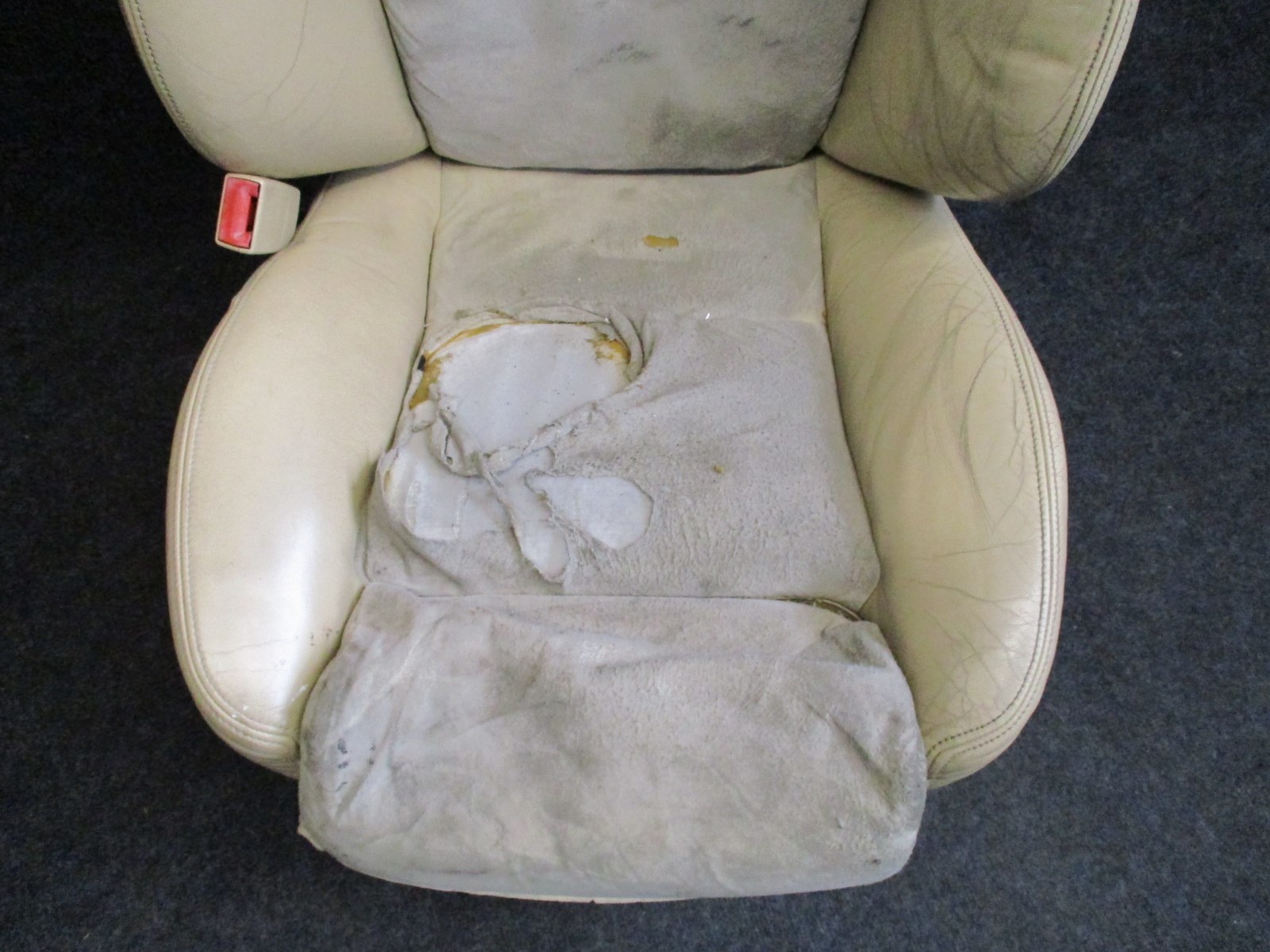 LEDER RECARO Fahrersitz VW Passat 3BG Sitz Ausstattung LEDER ALCANTARA ...