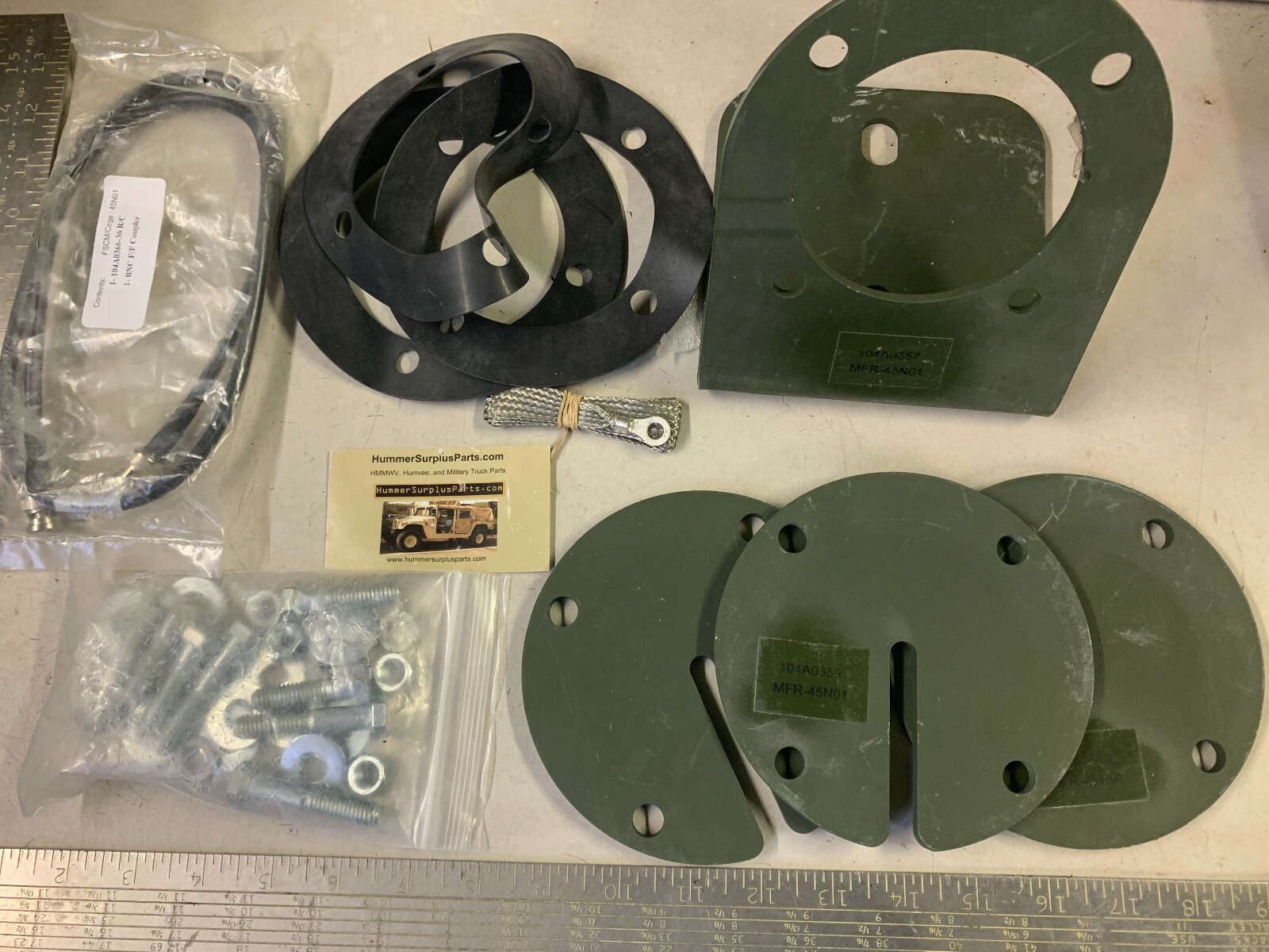 Antenna Relocation Kit 104A0325-S NSN 5985-01-628-0927 - A0720 | eBay