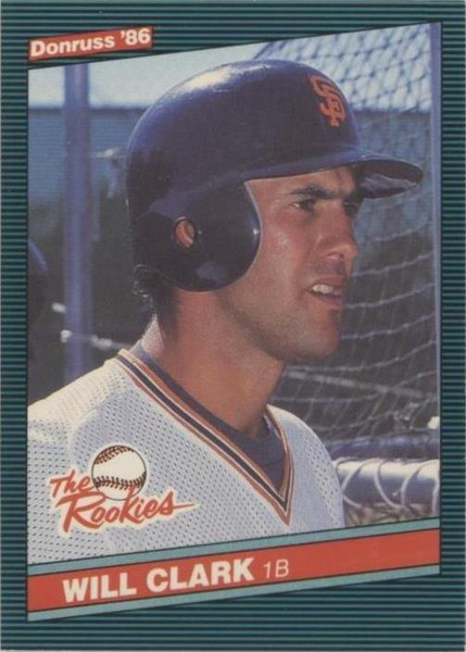 1986 Donruss The Rookies - #32 Will Clark (RC) for sale online | eBay