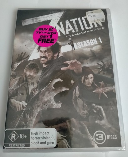 Z Nation Season 1 One DVD Brand New & Sealed zombie apocalypse TV Show ...