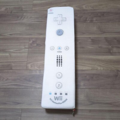 Nintendo Museum Kyoto Limited Wii Controller Plush toy Big Cushion ...