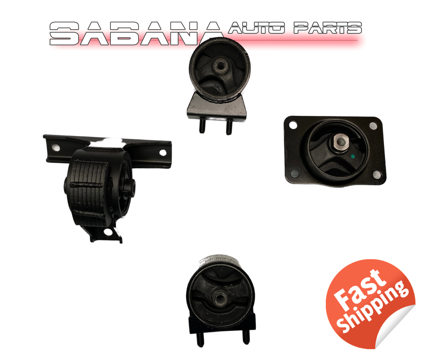 Full Engine Mount Set for Suzuki SX4 2007-2012 FWD 2WD | eBay