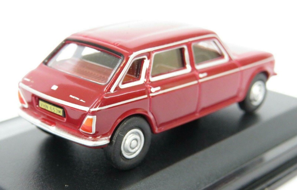 BNIB OO GAUGE OXFORD 1:76 76MX002 Austin Maxi Damask Red Car | eBay
