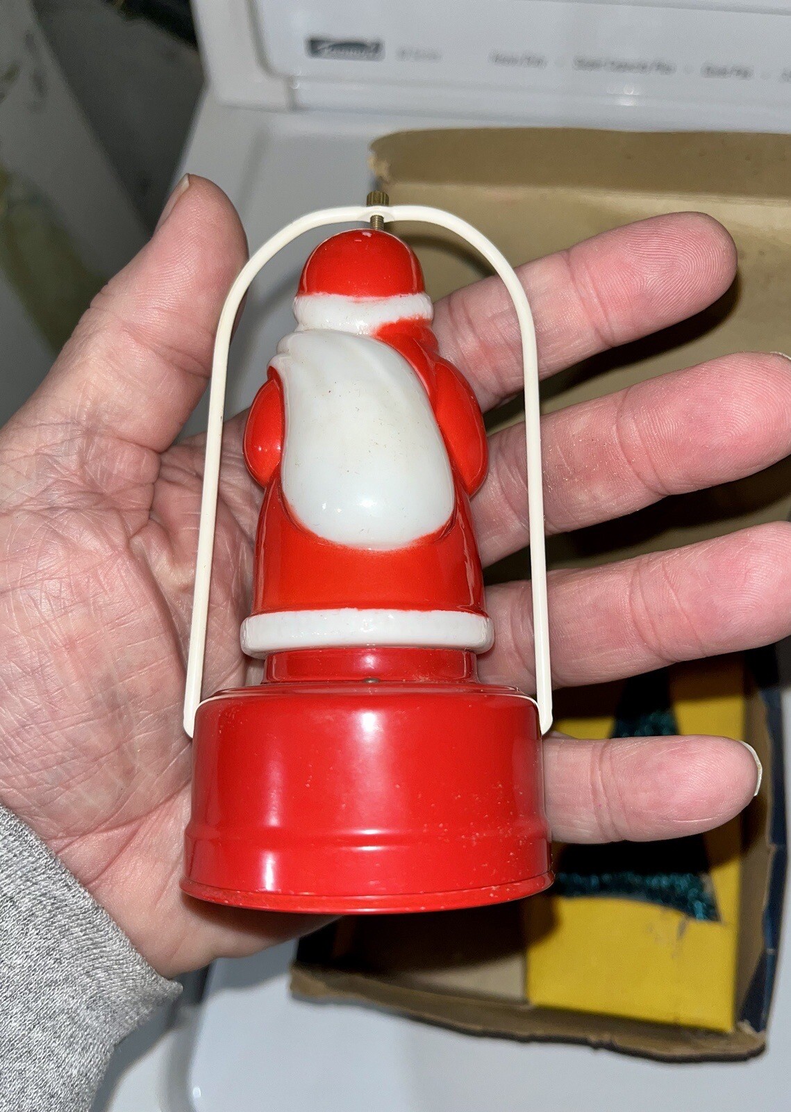VTG 1950'S BATTERY OPERATED TWINKLE TWINKLE CHRISTMAS TREE SANTA CLAUS ...