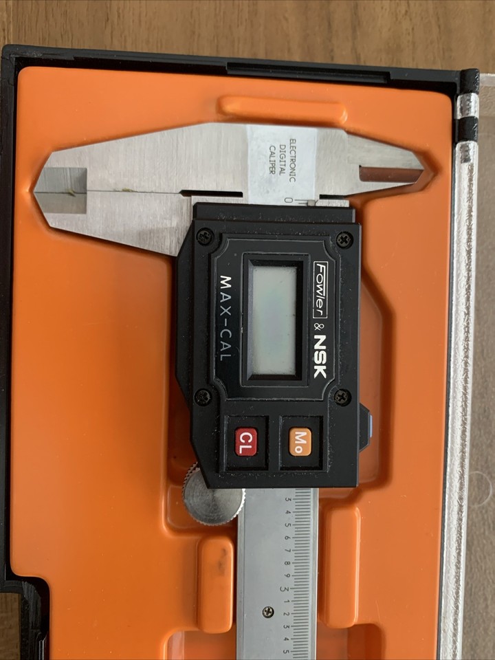 Fowler & NSK Max-Cal Electronic Digital Caliper With Case | eBay