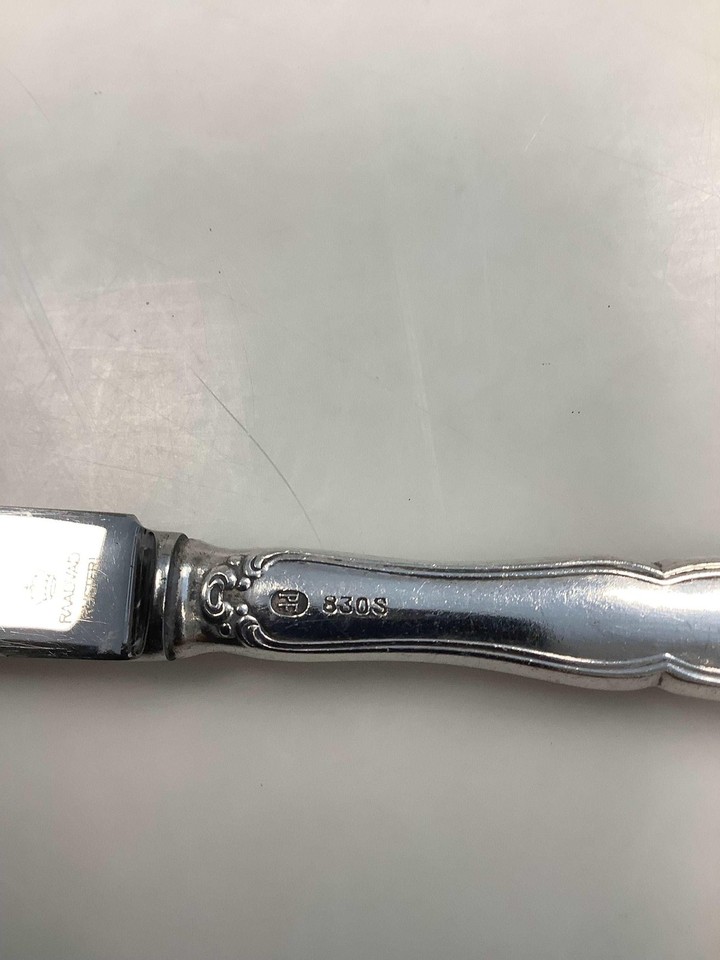 Anne Marie Silver Travel Knife Frigast | eBay UK