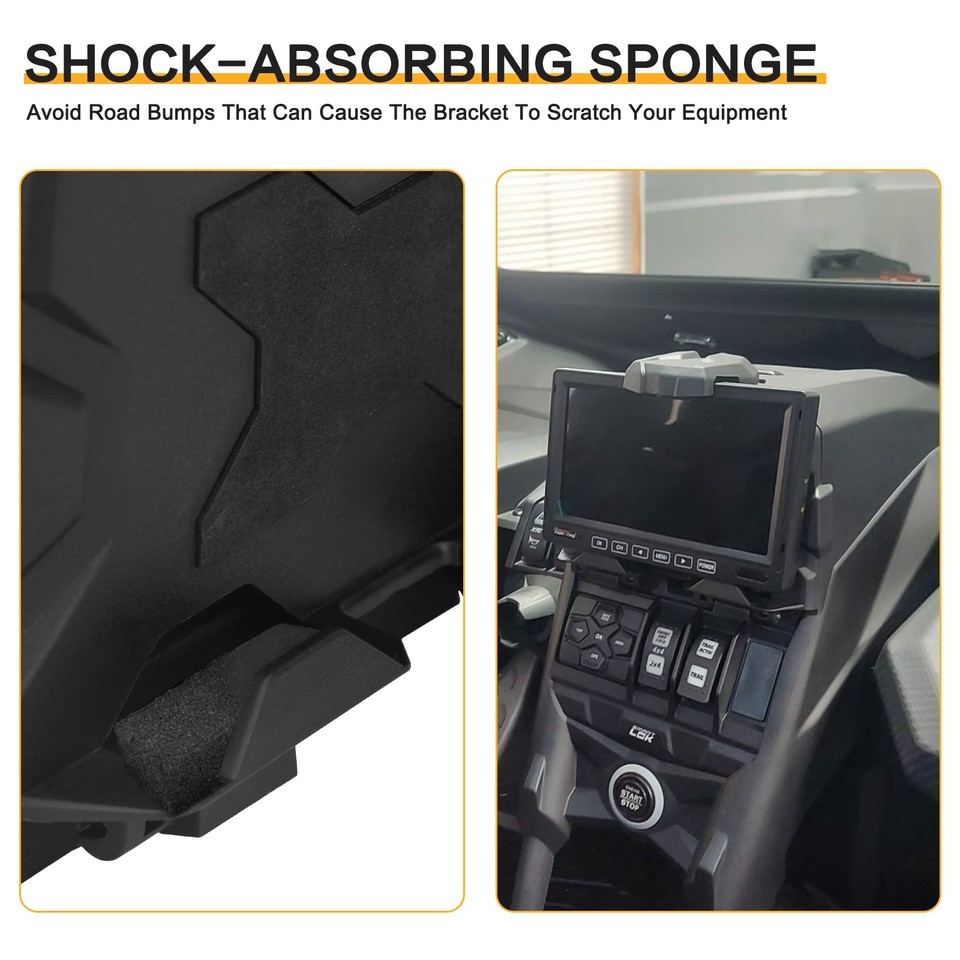 For Can Am Maverick X3 X3 Max Electric Device Tablet Holder GPS Mount ...