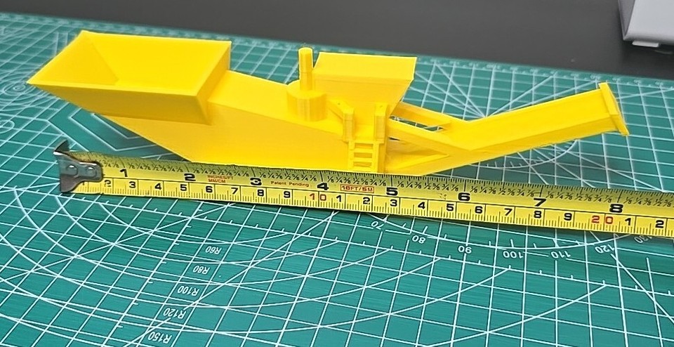 HO Scale Rock Crushers Heavy Mining/woodchipper Equipment Model Train ...