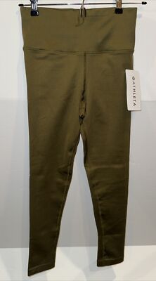 Athleta Small Olive Green Aurora Seamless Tight Legging #533472 New ...