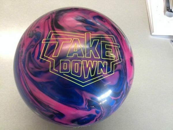 Columbia 300 Deep Freeze Coral Splash Bowling Ball 16 LB 1st Qual . for ...