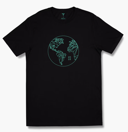 Tesla Earth Day 2023 T-Shirt Size L | eBay