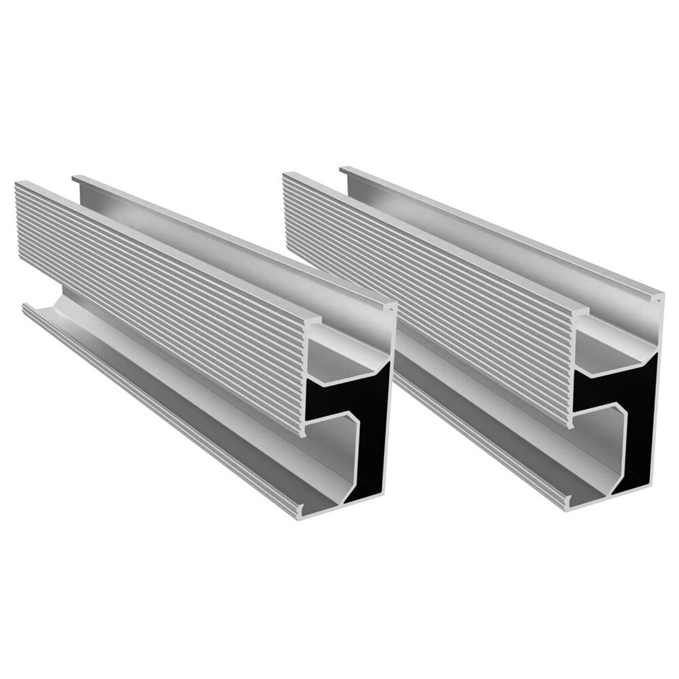 Solar Panel Mounting Track Rail Kit 26PCS for 12 Solar Panels 56mm ...