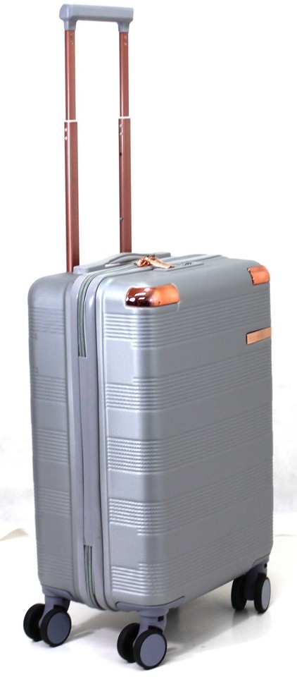 55cm Hard Shell Suitcase Cabin Trolley Bag Carry On 4 Wheel Hand ...