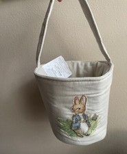 Pottery Barn Kids Beatrix Potter Peter Rabbit Easter Basket Liner Small ...