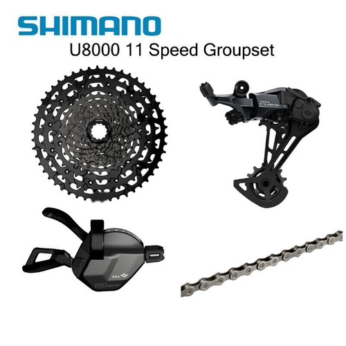 Shimano CUES U8000 11 speed 4pcs Groupset Cassette Shifter Rear ...