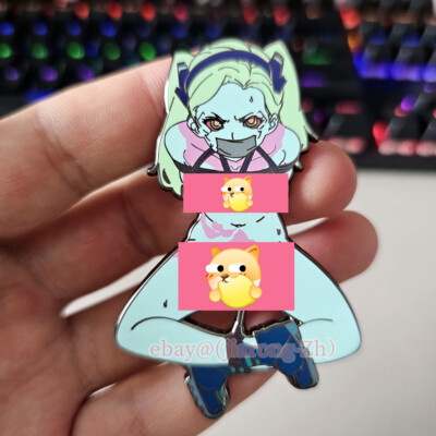Cyberpunk：Edgerunners / Rebecca Limited Edition Metal Enamel Pin Badge ...