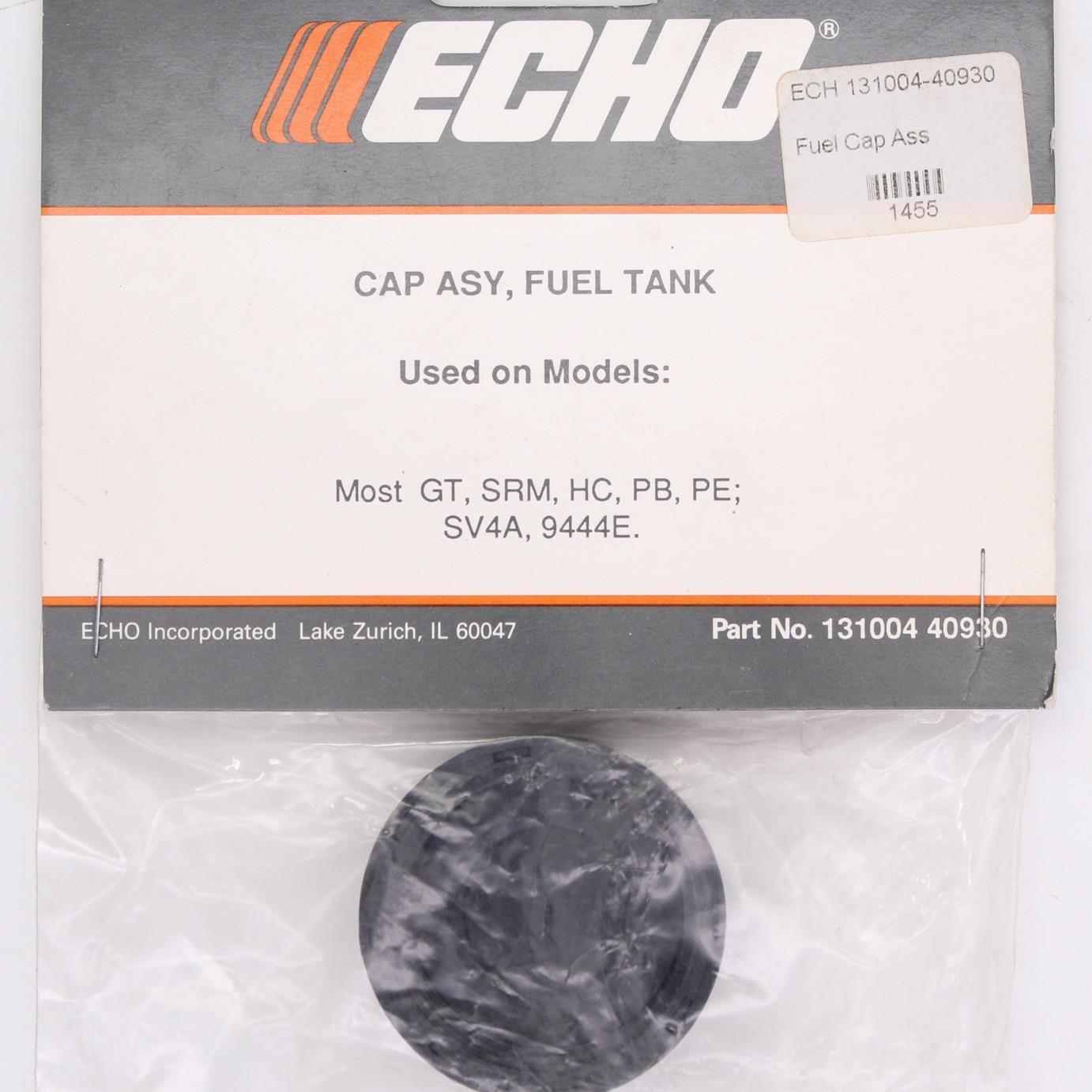 Echo Fuel Tank Cap Part Number - 131004-40930 | eBay
