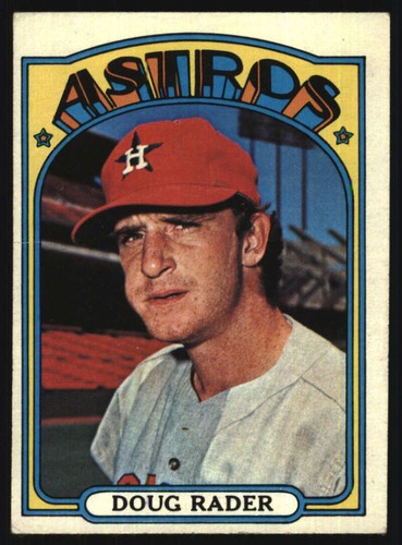 1972 Topps #536 Doug Rader EX/EX+ Astros 603665 | eBay