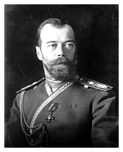 NICHOLAS II LAST CZAR OF RUSSIA ROMANOV FAMILY WW1 WORLD WAR 1 8X10 ...