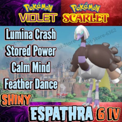 🌟ESPATHRA SHINY 6IV🌟 TERA RAID 🔥POKEMON SCARLET & VIOLET | eBay