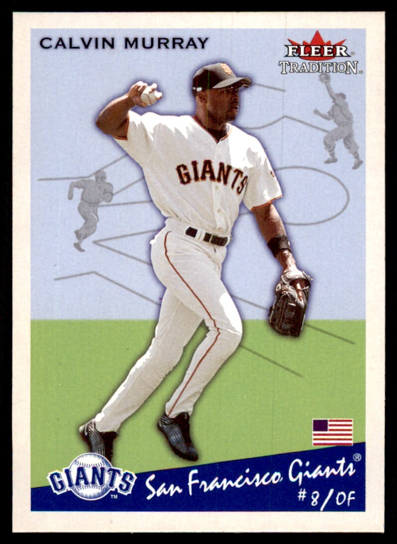 2002 Fleer Tradition Calvin Murray Baseball Cards #106 | eBay