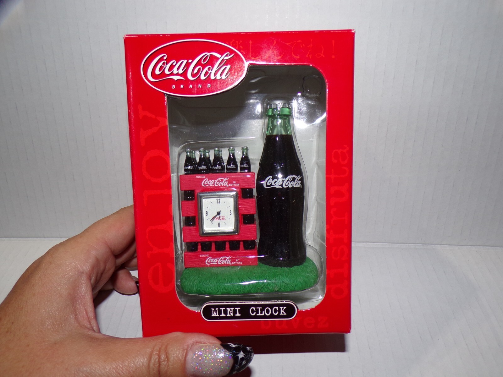 Coca-Cola+Brand+Collectible+Mini+Clock for sale online | eBay