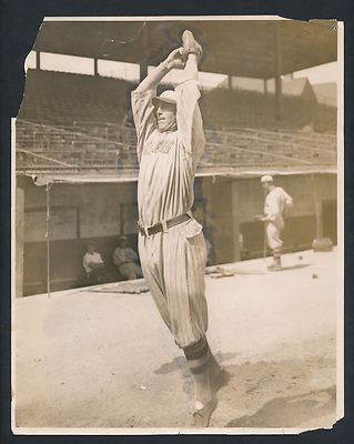 1918 FRED MERKLE Chicago Cubs BONEHEAD Vintage Baseball Photo | eBay
