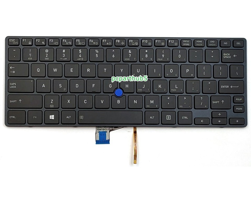 New Toshiba Portege X30-D X30-D-BTO X30-E X30-E-BTO Laptop Keyboard US ...