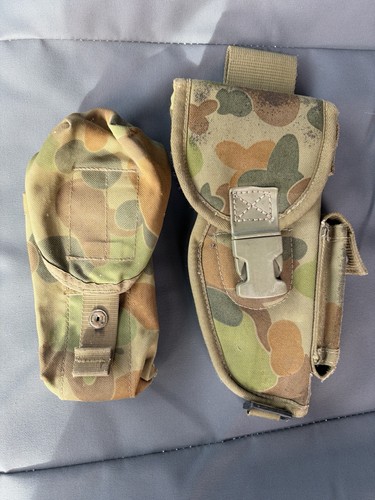 Australian Army, Disruptive Pattern Camouflage Holster And Pouch | eBay ...