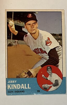 1963 Topps #36 Jerry Kindall Poor | eBay