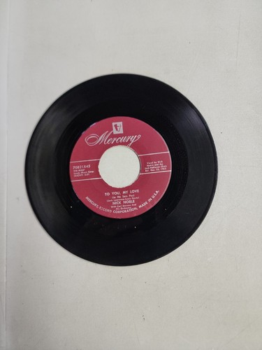 Nick Noble - To You My Love - Mercury (45RPM 7")(AA183) | eBay