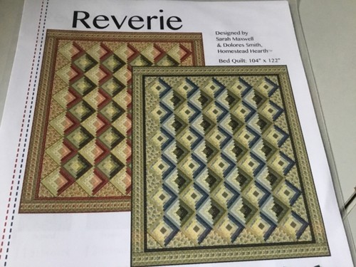 REVERIE QUILT PATTERN BY HOMESTEAD HEARTH | eBay
