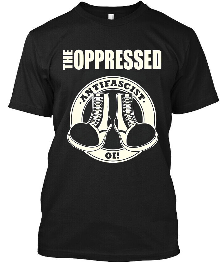 New Popular The Oppressed Anti Fascist Oi Wales Music Graphic T-Shirt ...
