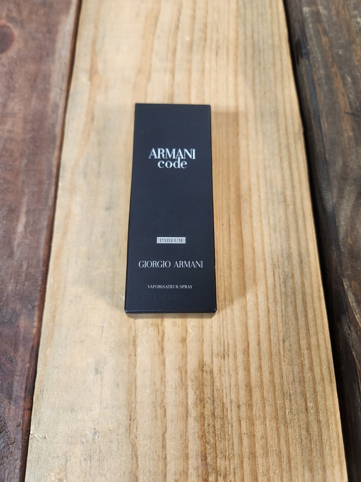 Giorgio Armani Armani Code Eau De Parfum Spray Bottle .5 oz NIB | eBay