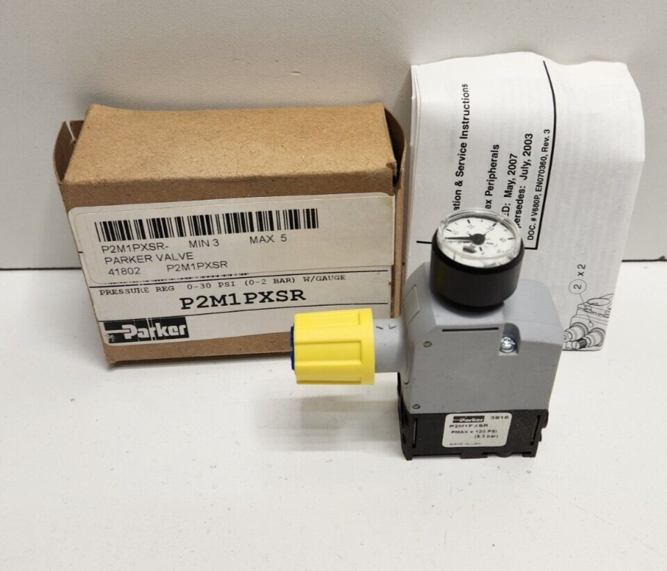 Parker Regulator Pressure P2M1PXSR Pmax 120 PSI for sale online | eBay