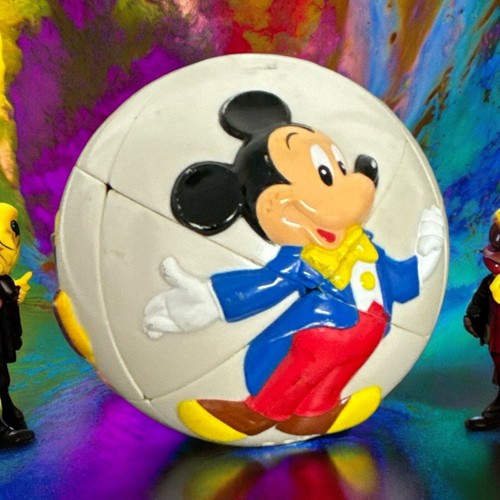 Vintage Disney Mickey Donald Rubiks Cube Type Puzzle Ball 3d Retro ...