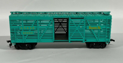 Mantua HO Scale Stock Freight Box Car Santa Fe A.T.&S.F. #80680 Green ...