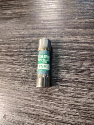 Bussmann FNM-3 (FNM-3, BP/FNM-3) 3 Amp (3A) 250V Midget Time-Delay ...
