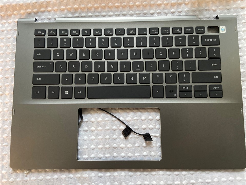 REF OEM Dell Inspiron 14 7405 Palmrest English Backlit Keyboard HUE05 ...