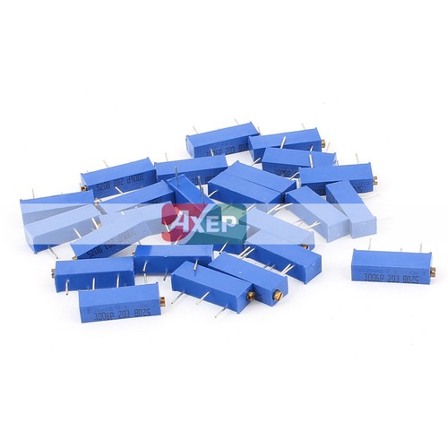 A 25 Pcs 3006P-203 Precision Trimpot 20K Ohm Multiturn Variable ...