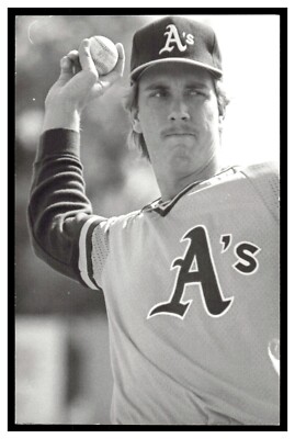 Mike Warren (1985) Oakland Athletics Vintage Baseball Postcard RD14 | eBay