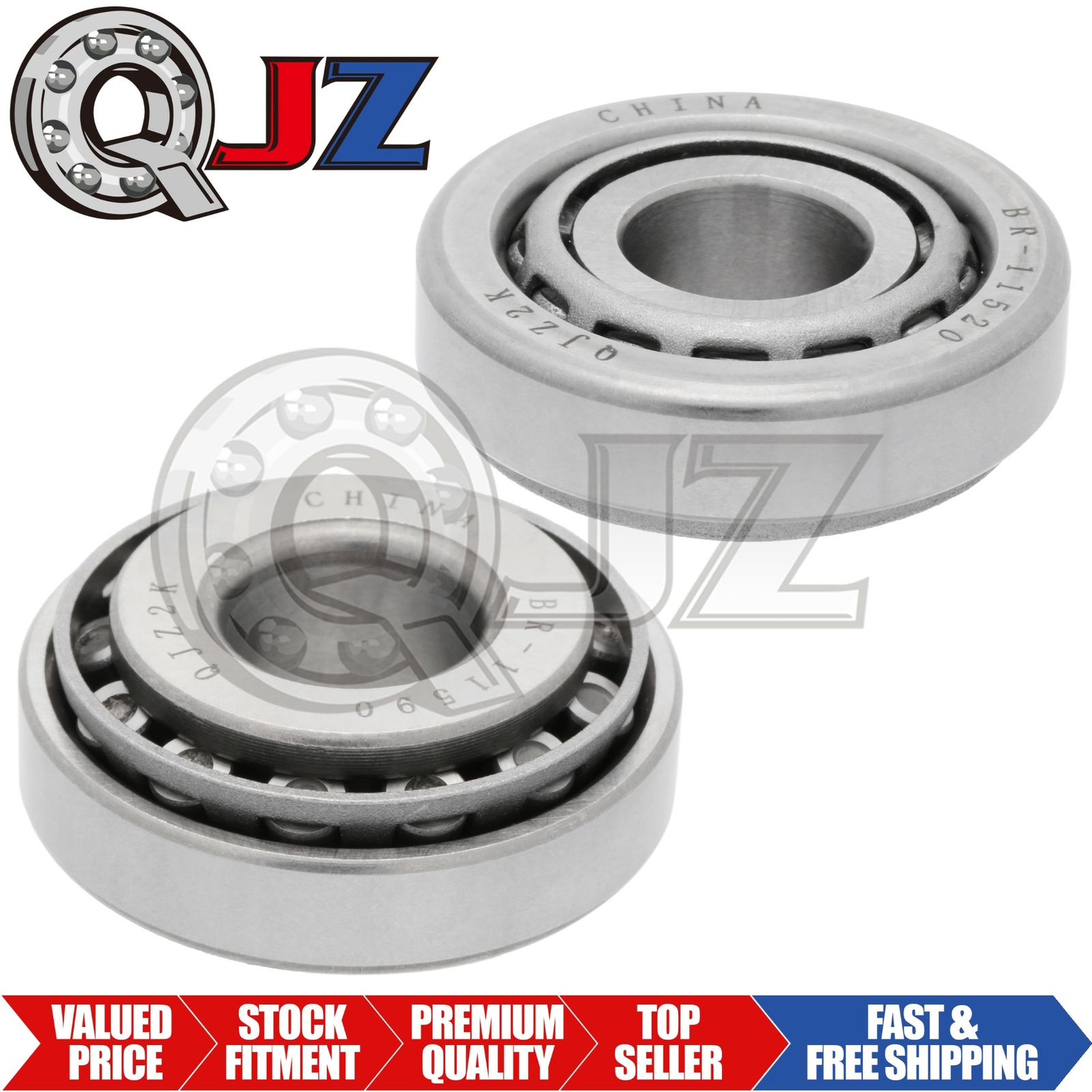 [2-Pack] 11590-11520 Tapered Roller Bearing Set 5/8" x 1.688" x 0.56 ...