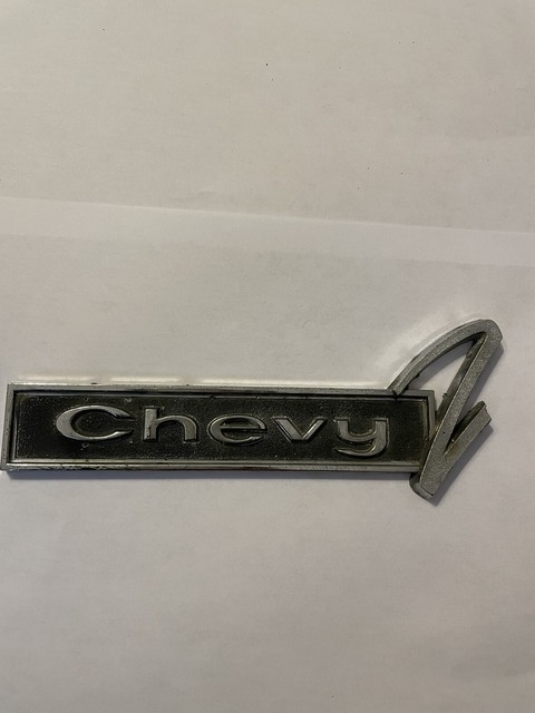 1960s Vintage Chevrolet Chevy Van Emblem 3898718 GM OEM for sale online ...