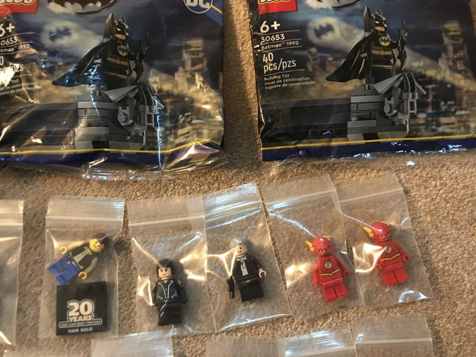 LEGO STAR WARS MINIFIGURES LOT SUPER HERO FLASH BATMAN TRON SOLO | eBay