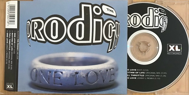 The Prodigy One Love 4 Track Single CD 1993 XLS47CD 5012093504728 VG ...