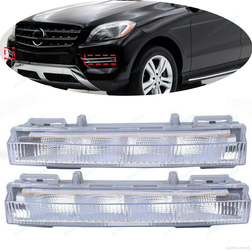 L&R Front Fog Driving Light ASSY For Mercedes Benz W166 ML350 GL450 ...