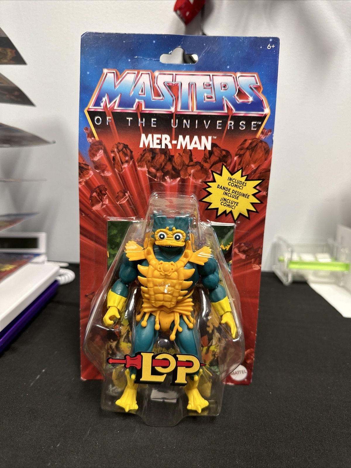 MER-MAN New Masters of the Universe Origins Action Figure Ocean Warlord ...