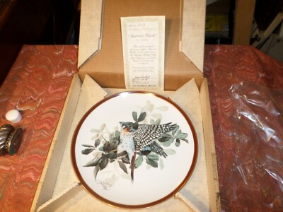 Hamilton Collection Sparrow Hawk Plate Majestic Birds of Prey COA | eBay