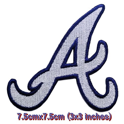 Atlanta Braves Baseball PATCHES Embroidery MLB Logo iron&Sewing on ...