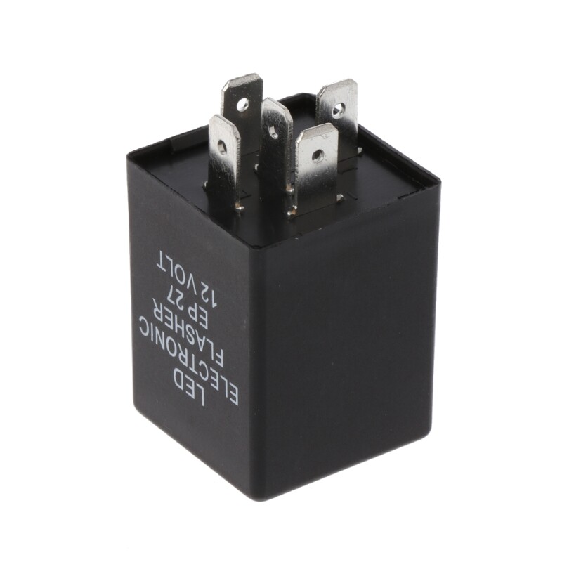 5-Pin EP27 FL27 LED Flasher Relay Fix Fits Turn Signal Lamps Hyper ...